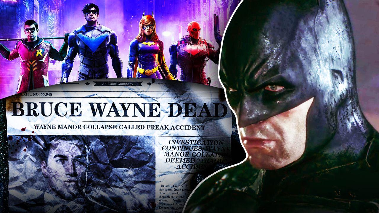 Wb Games Révèle Pourquoi Gotham Knights Ne Se Déroule Pas Dans Batman