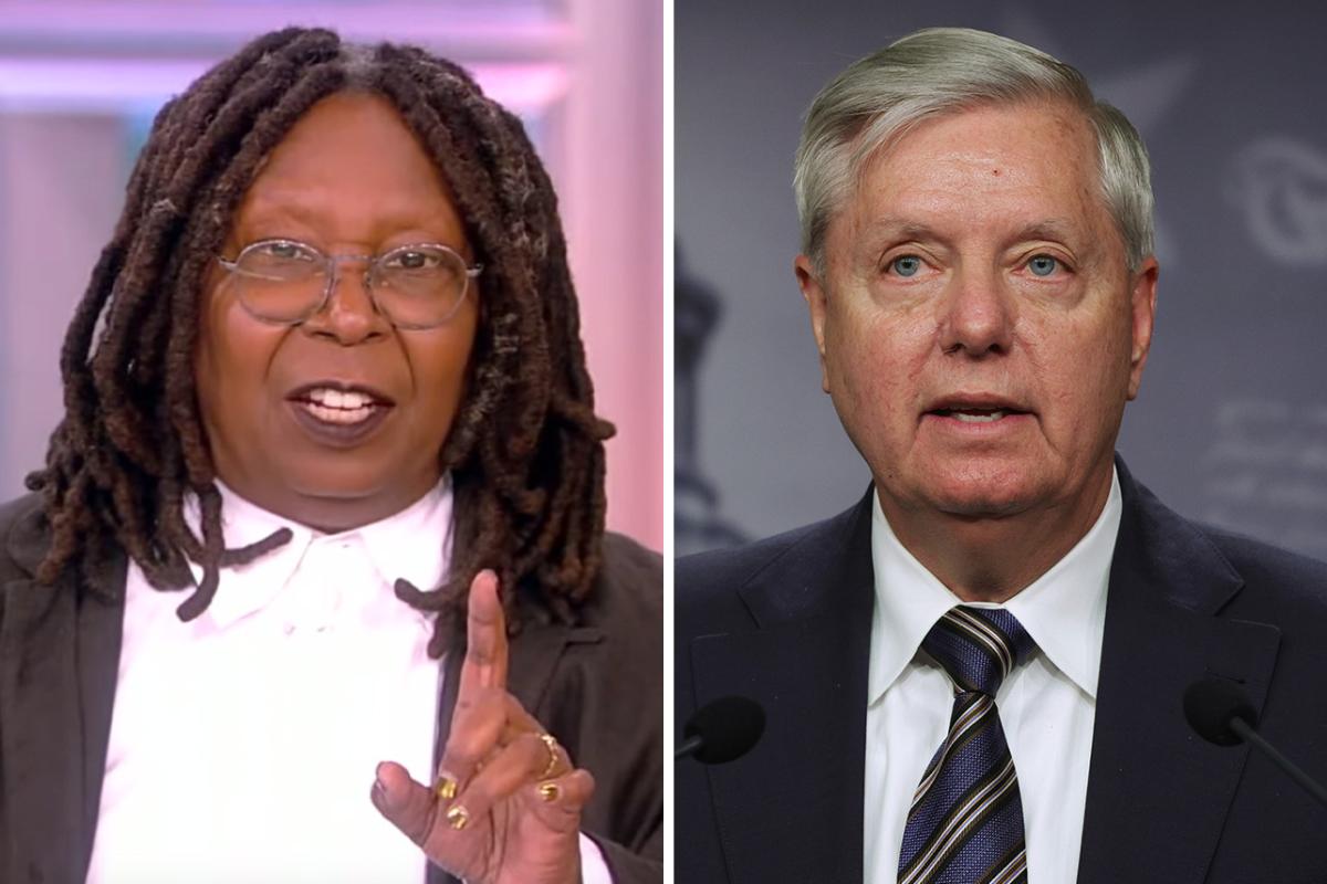 Whoopi Goldberg appelle «Ignorant as Hell» Lindsey Graham sur «The View» pour des commentaires ...